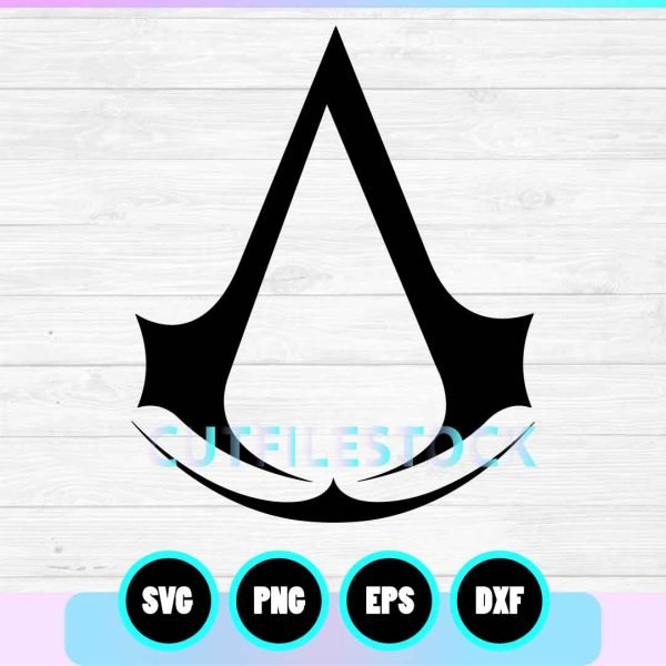 Assassins Creed Logo Svg, Png, Video Game Logo Assassins Creed Svg ...